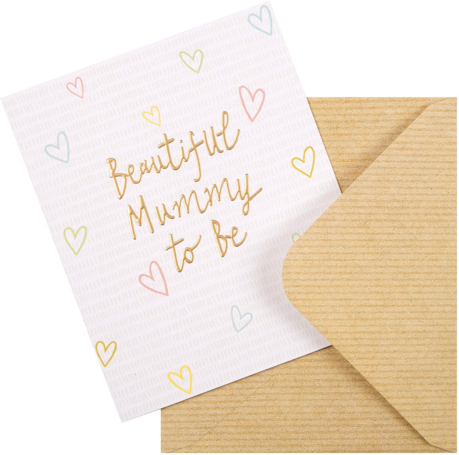 The Hallmark Studio Mummy-to-Be Card – Contemporary Design on Textured ...