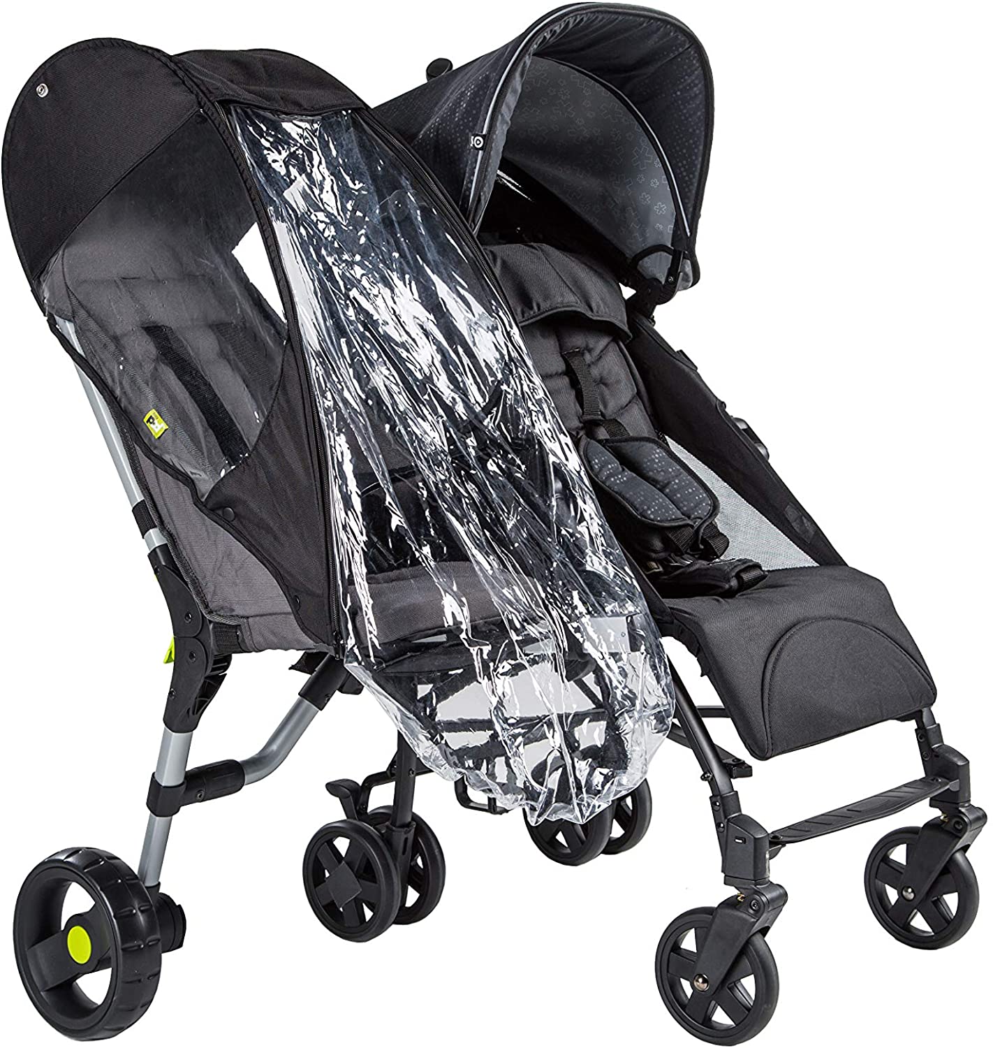 Buggypod Lite Raincover Black Bigamart