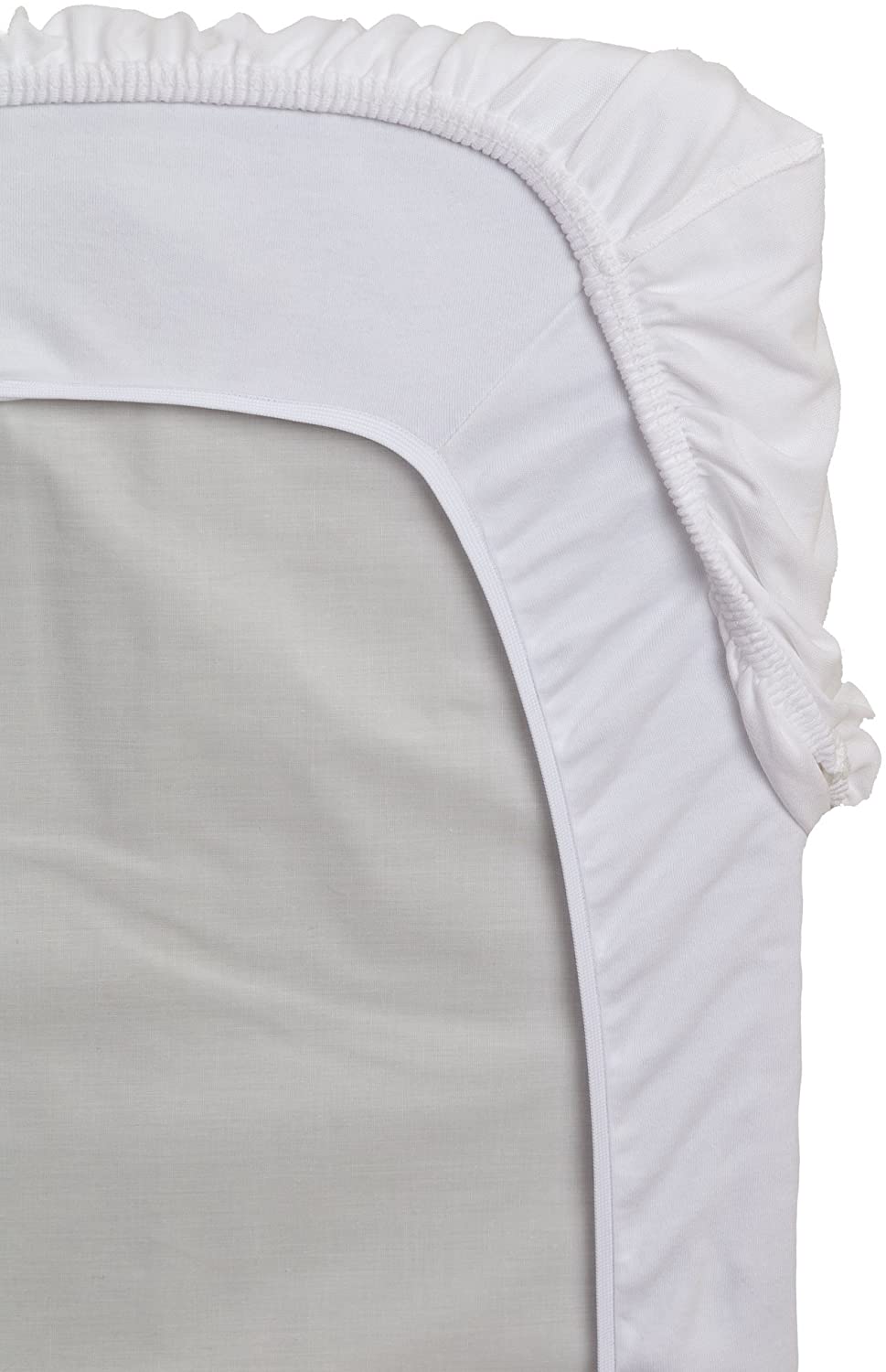Premium Soft White Cotton cot Sheet Made to fit The Babylo Cozi Sleeper ...