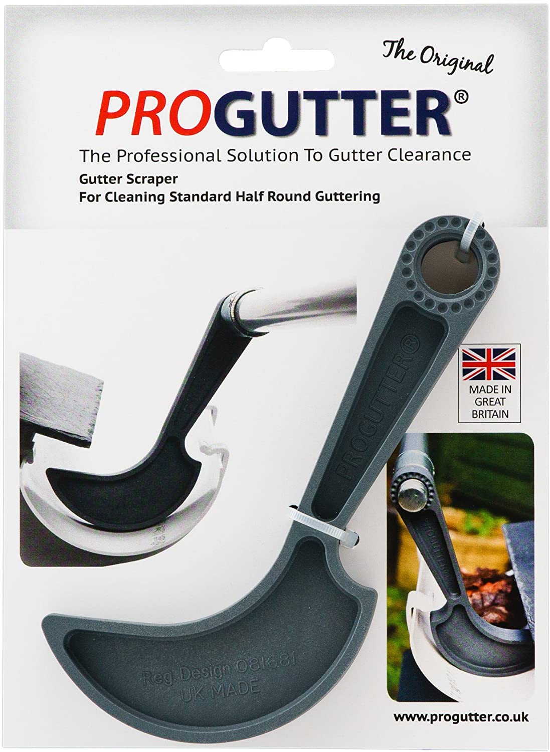 New PROGUTTER Half Round Gutter Cleaning Scraper – BigaMart