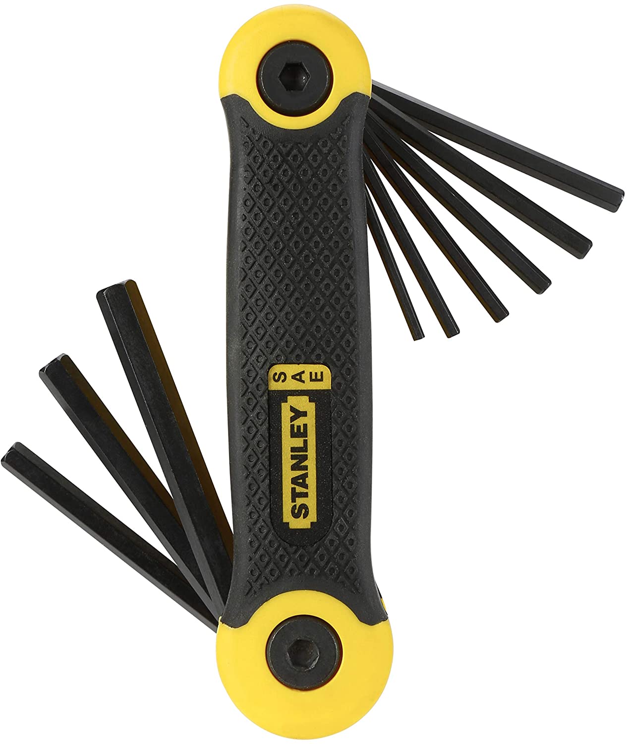 Stanley 269267 Folding Hex Key Set – Imperial (17 Pieces) – BigaMart