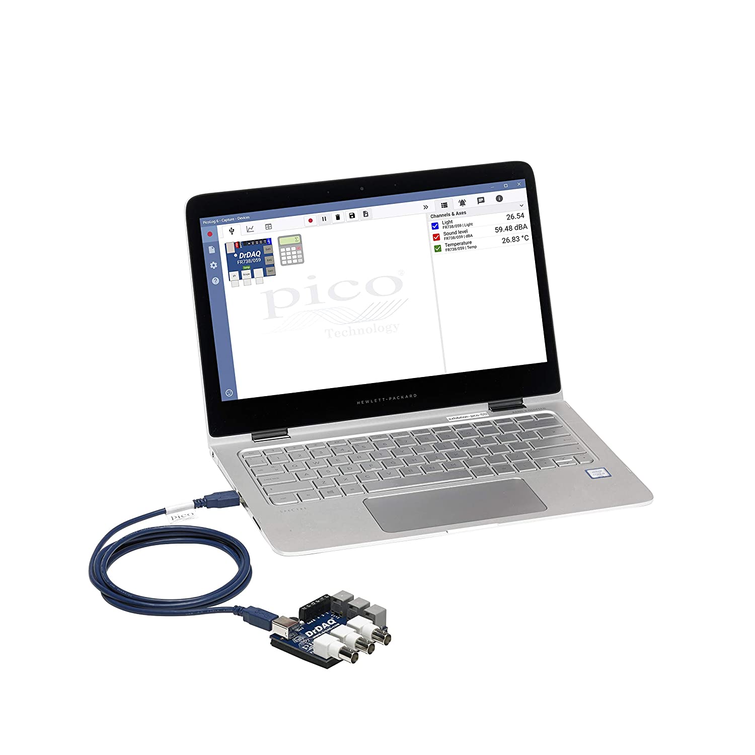 Pico PP706 USB DrDAQ Data logger, oscilloscope, light sensor ...