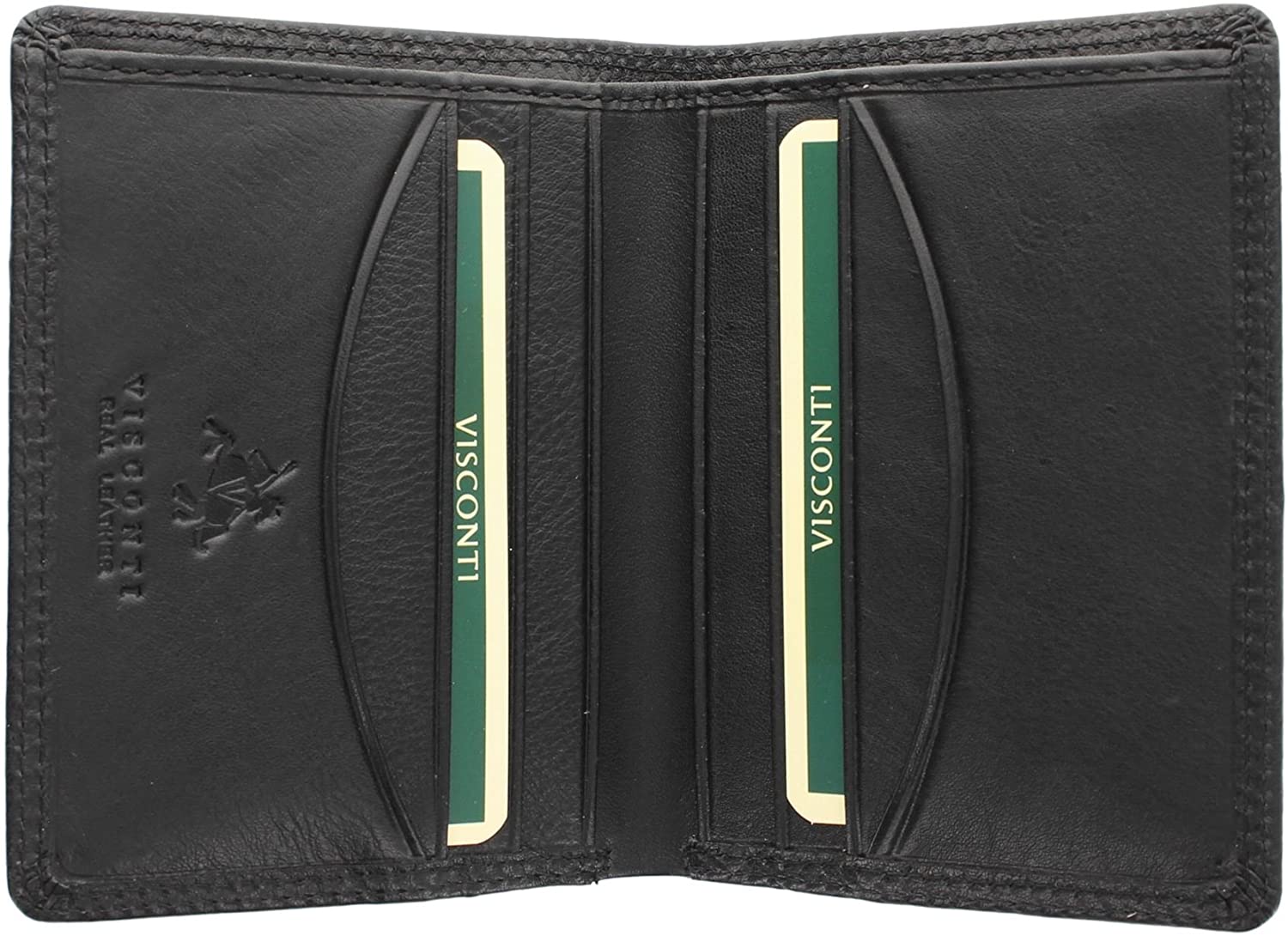 Visconti Heritage Collection Harley Compact Bi-Fold Leather Wallet RFID ...
