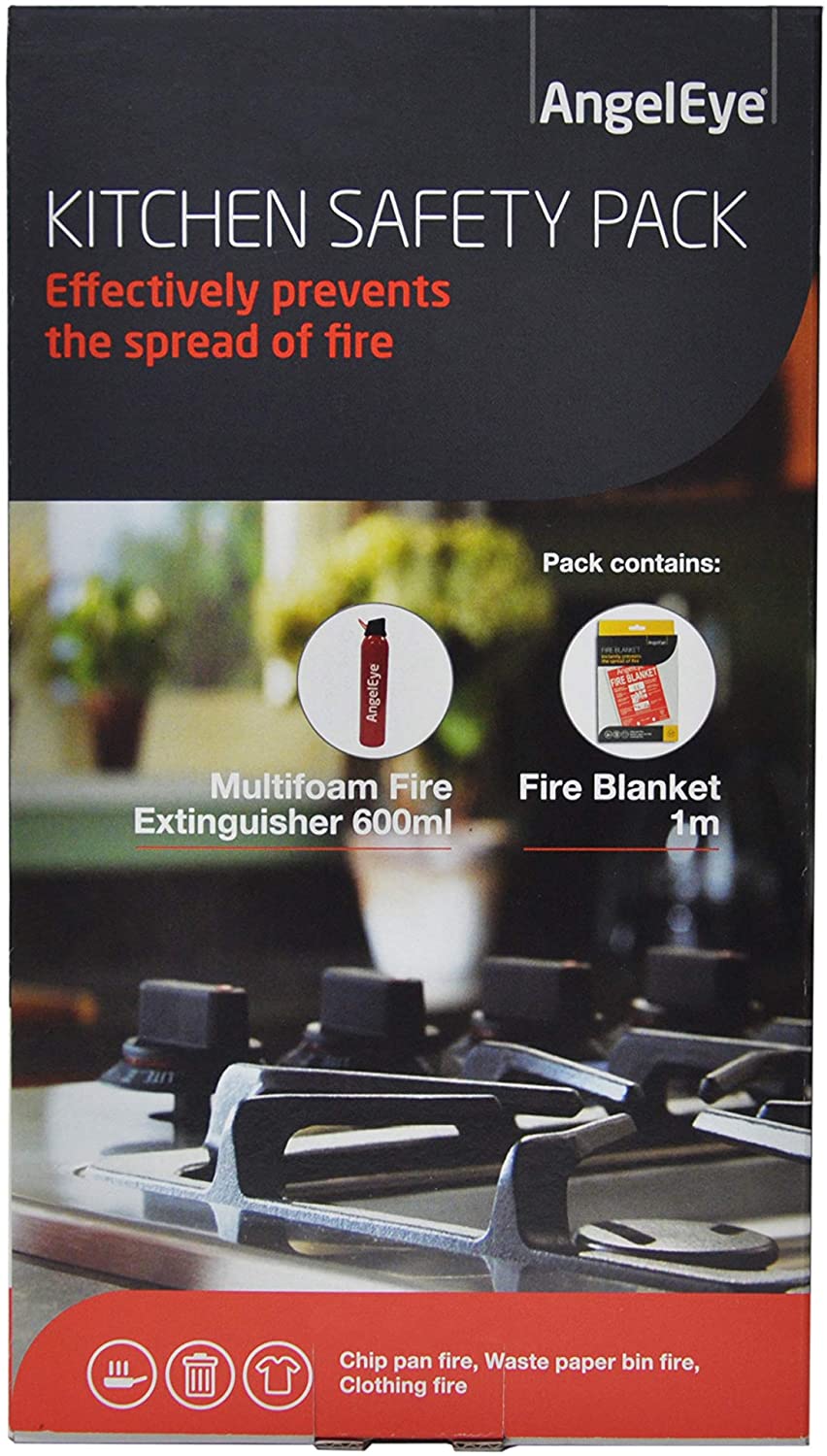 FireAngel KSP-AE-UK Fire Kitchen Safety Pack – BigaMart