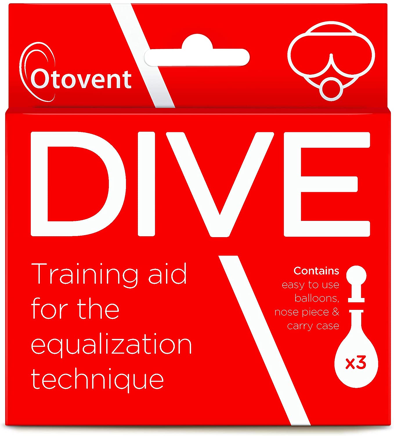 Otovent Dive Autoinflation Device, Red, 3 Count – BigaMart
