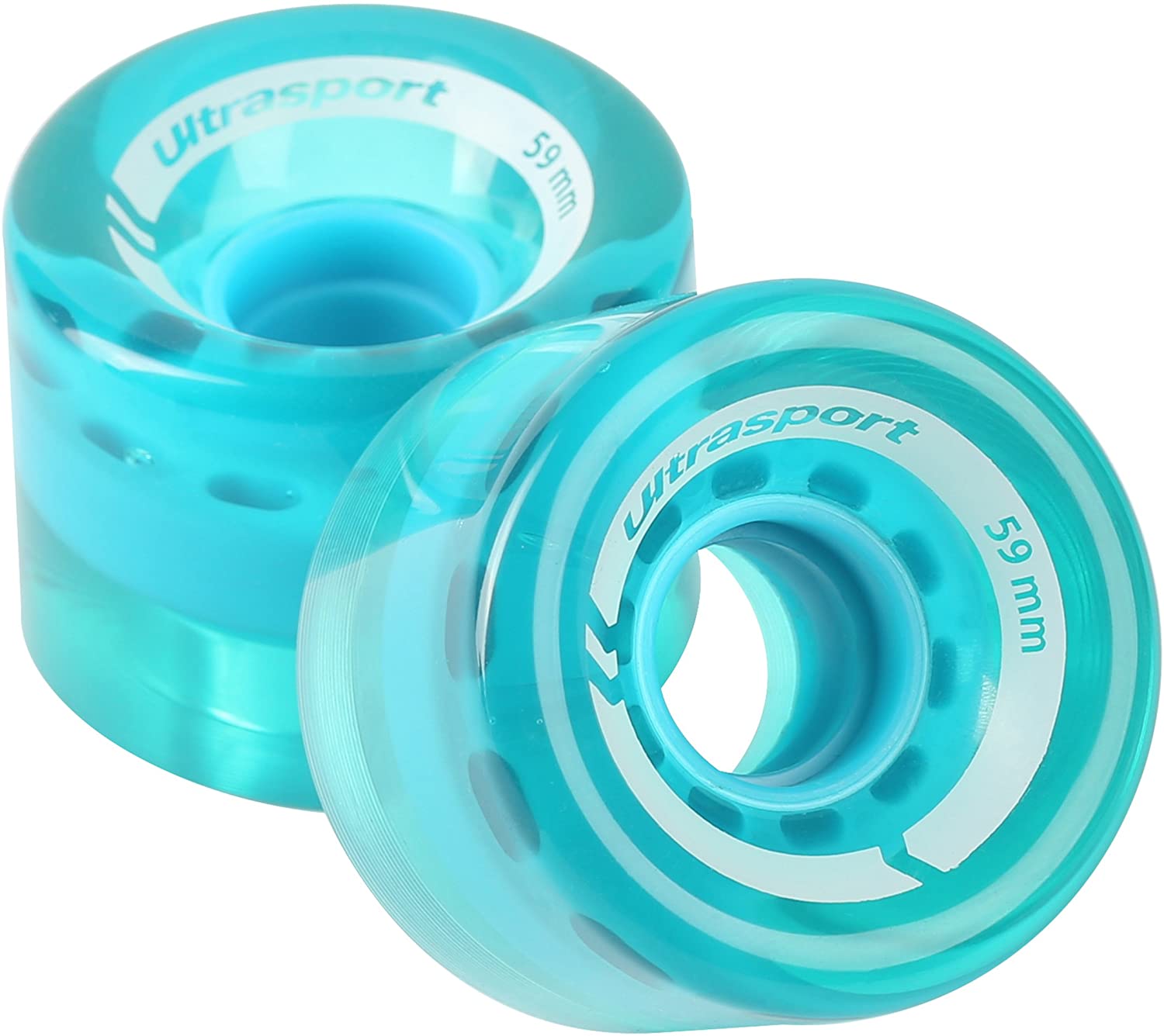 Ultrasport Skateboard wheels, made of a softer material for perfect ...