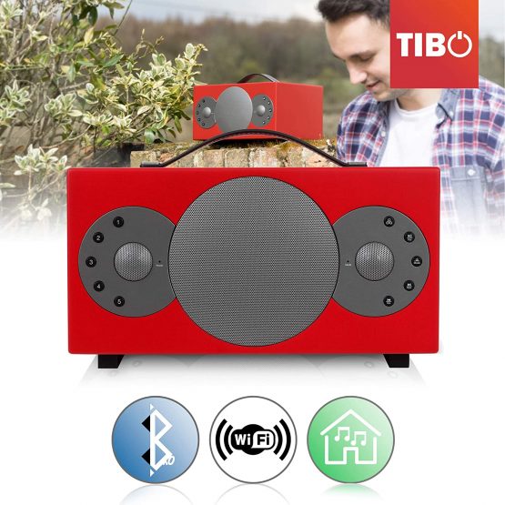 TIBO Sphere 4 | Portable Wi-Fi & Bluetooth Speaker | Multi Room Battery ...