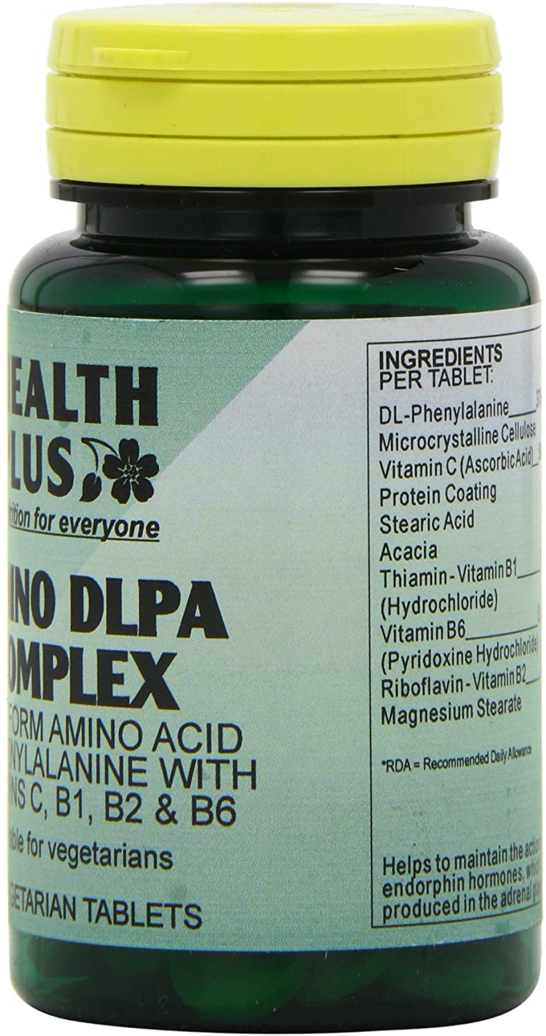 Health Plus DLPA Complex Amino Acid Supplement – 60 Tablets – BigaMart