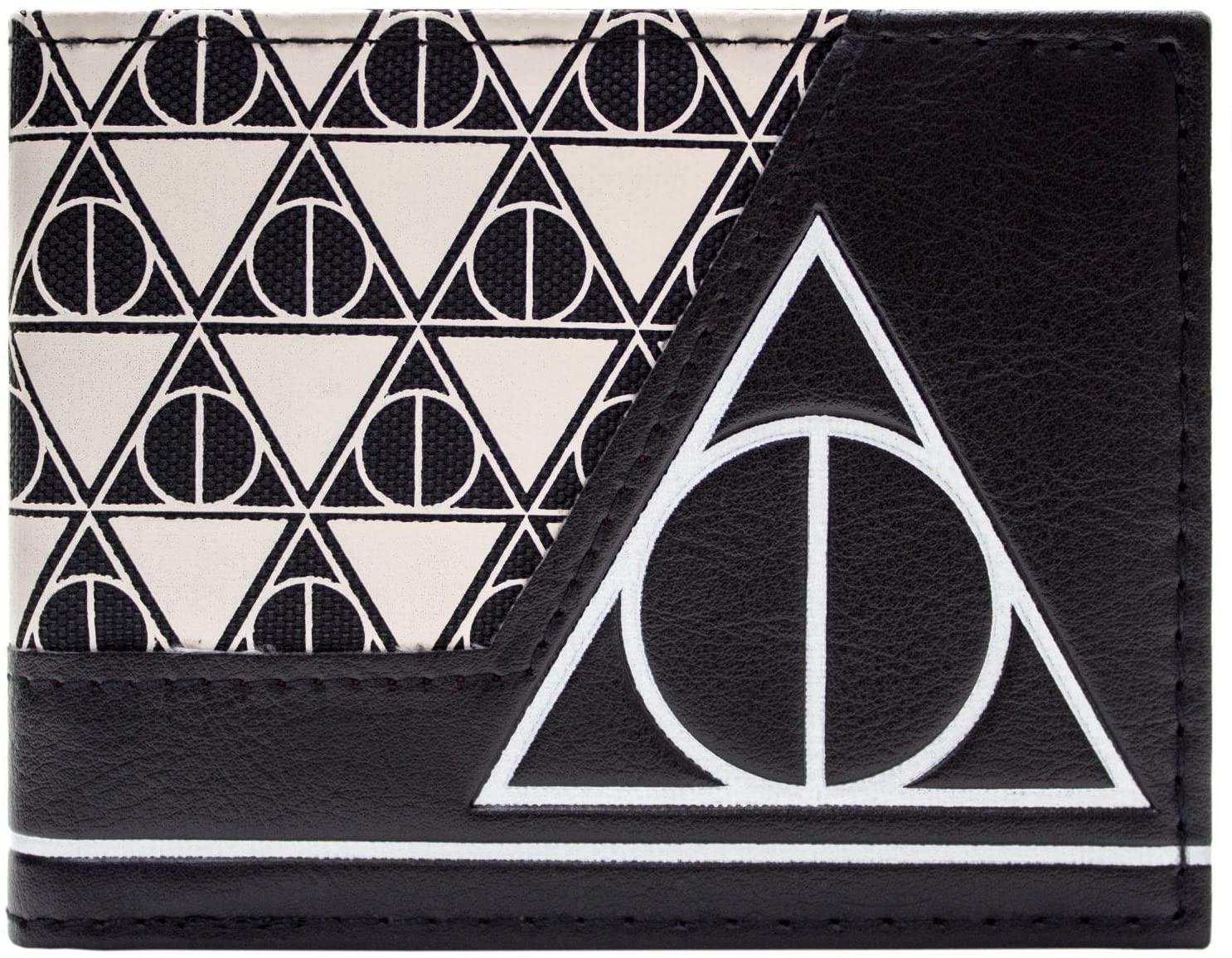 Harry Potter Deathly Hallows Multicoloured ID & Card Bi-Fold Wallet ...