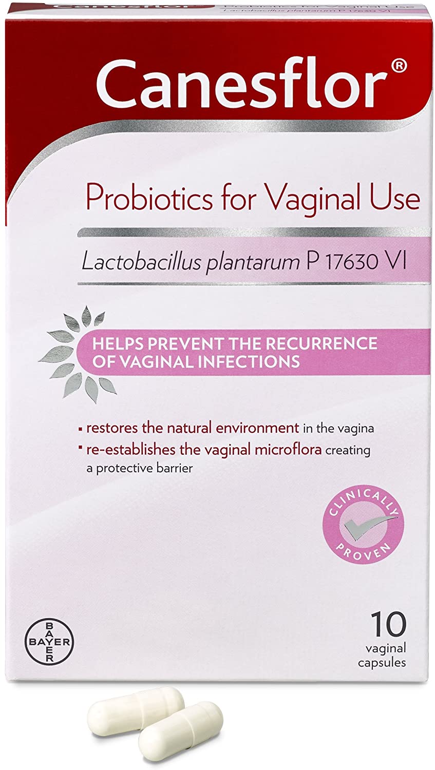 Canesflor Vaginal Probiotics | Helps Prevent Recurrence of Vaginal ...