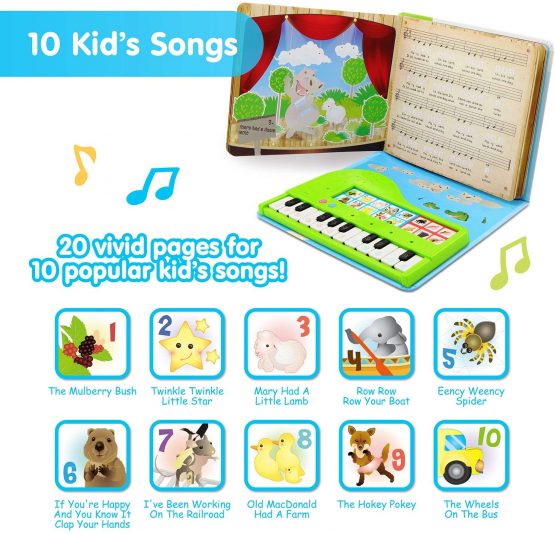 BEST LEARNING My First Piano Book – Educational Musical Toy for ...
