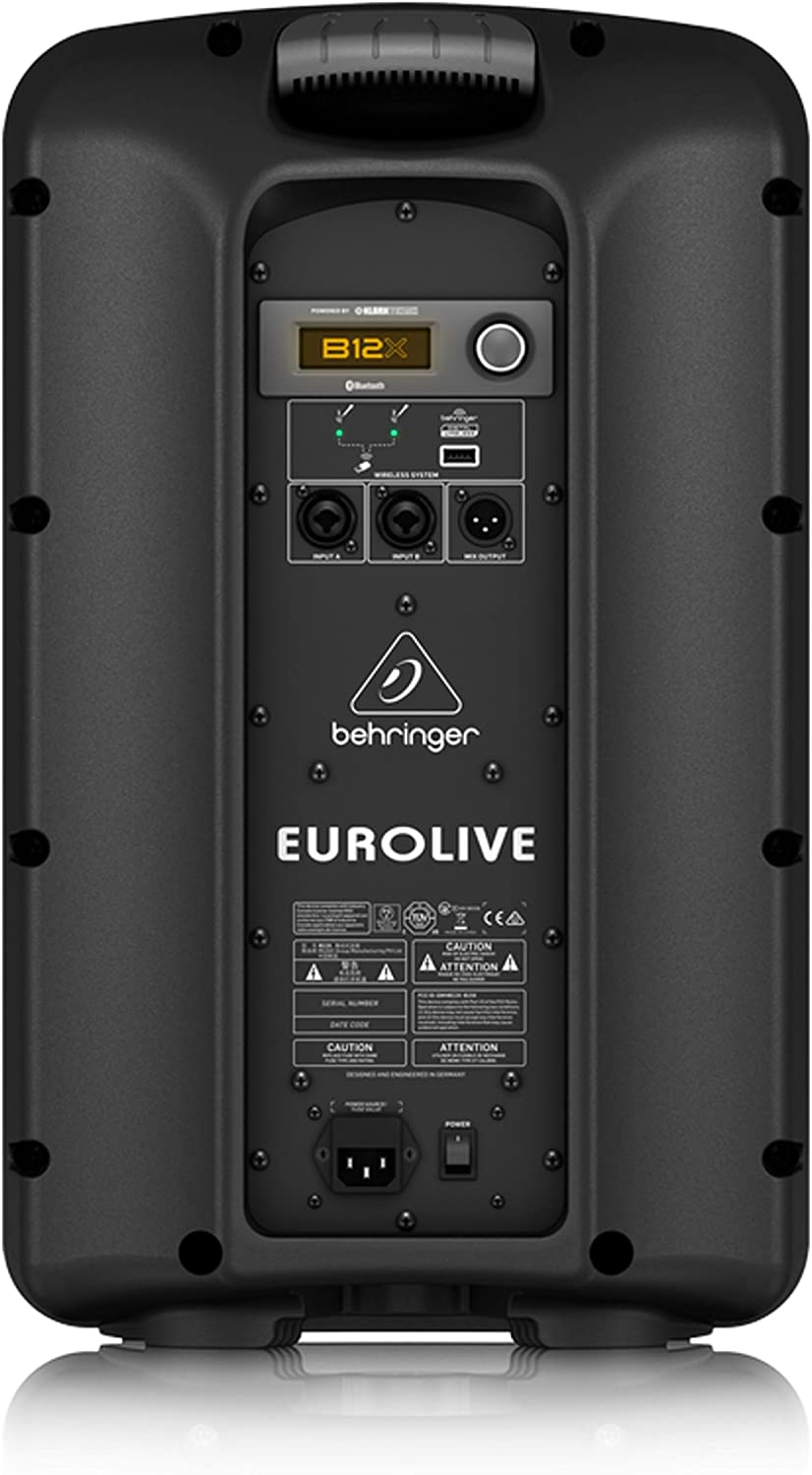 Behringer B12X Euro Live 2 Way Powered Loudspeaker, 12-Inch – BigaMart