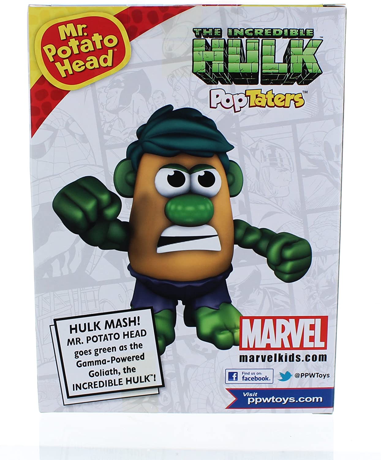 Marvel Comics Avengers Incredible Hulk Mr Potato Head – BigaMart