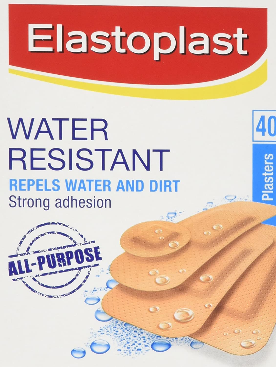 Elastoplast Water Resistant 40 Plasters – BigaMart