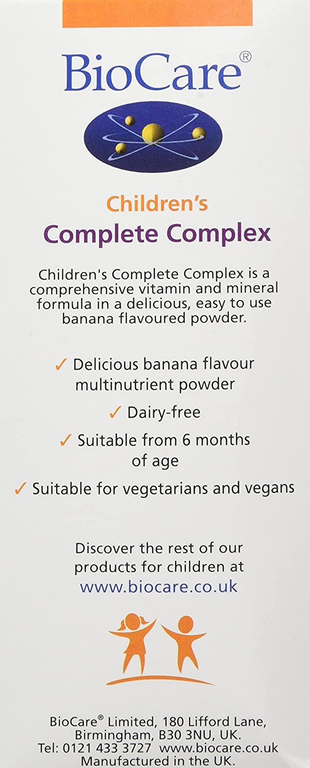 BioCare Children’s Complete Complex 150g – Multinutrient powder for ...