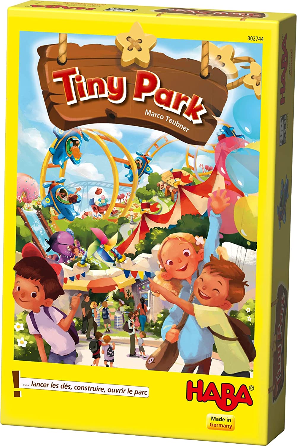 HABA 302744 – Tiny Park – Risk-taking, Dice Throwing, Tile Laying ...