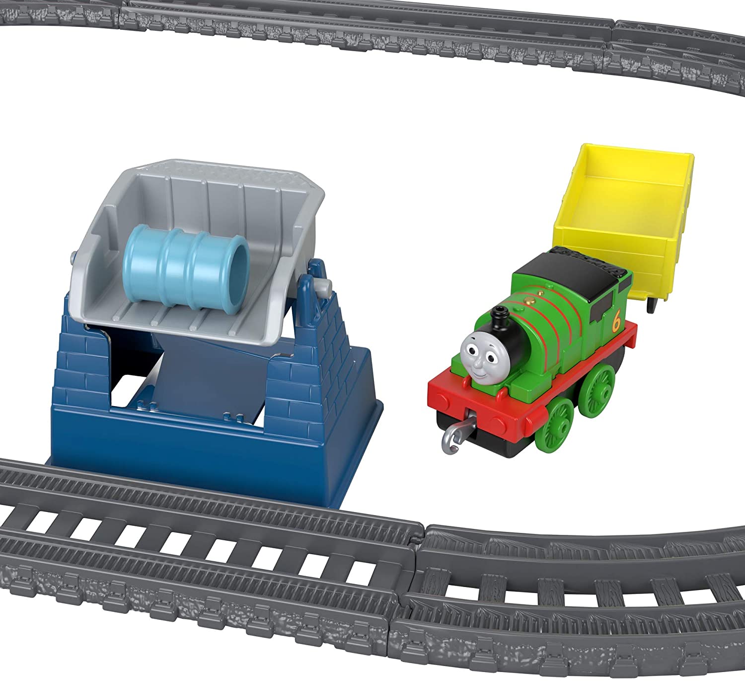 Thomas & Friends GFJ77 Trackmaster Push Along Percy’s Barrel Drop ...