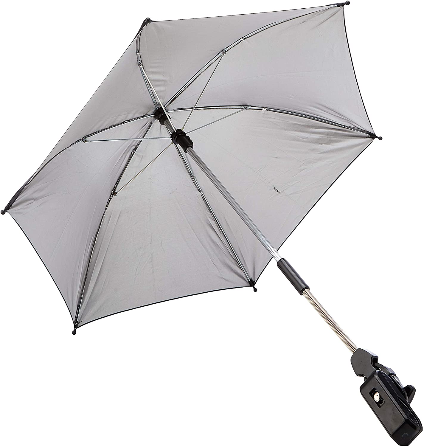 Universal Baby Parasol to Fit Silver Cross Stroller Buggy Pram Black ...
