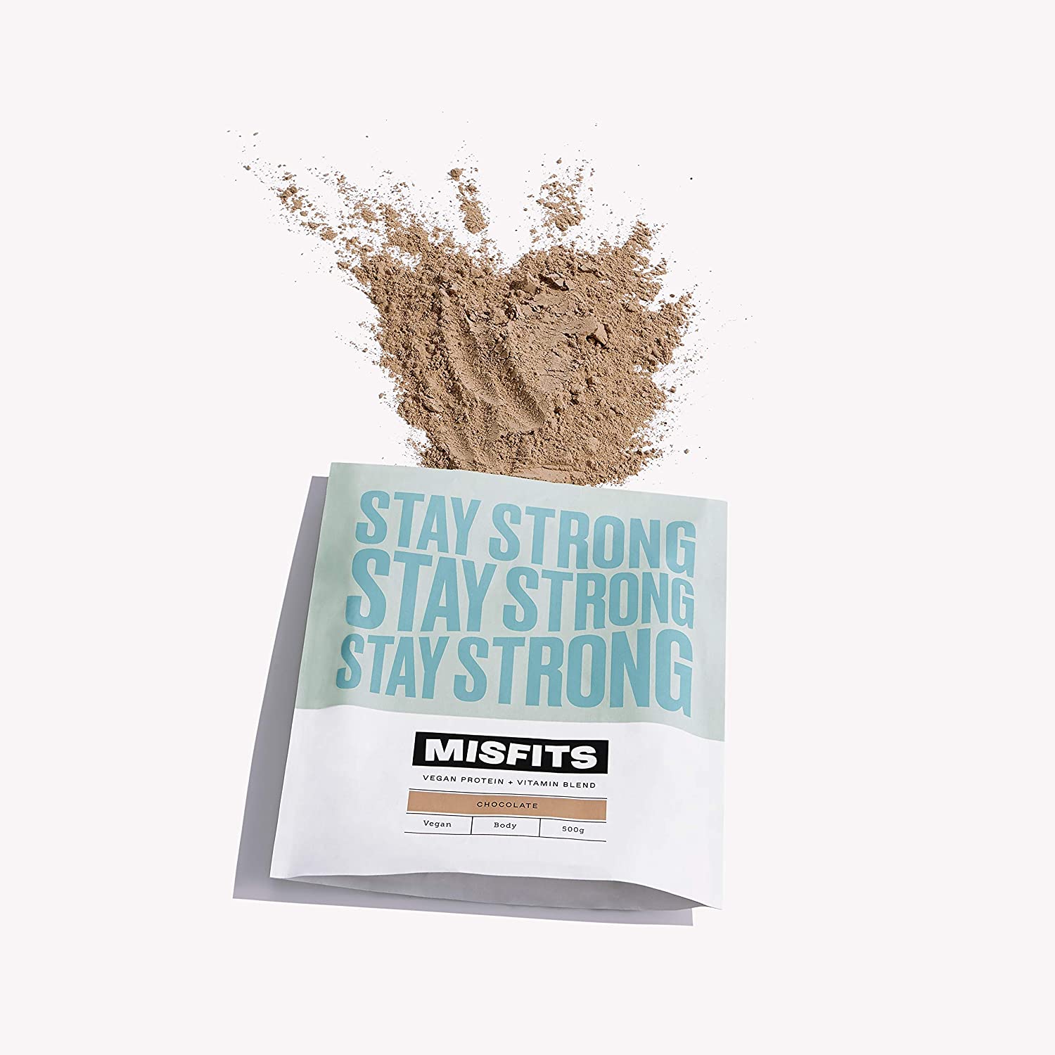Misfits Vegan Protein Powder – Stay Strong Vanilla (10 x 25g Sachets ...