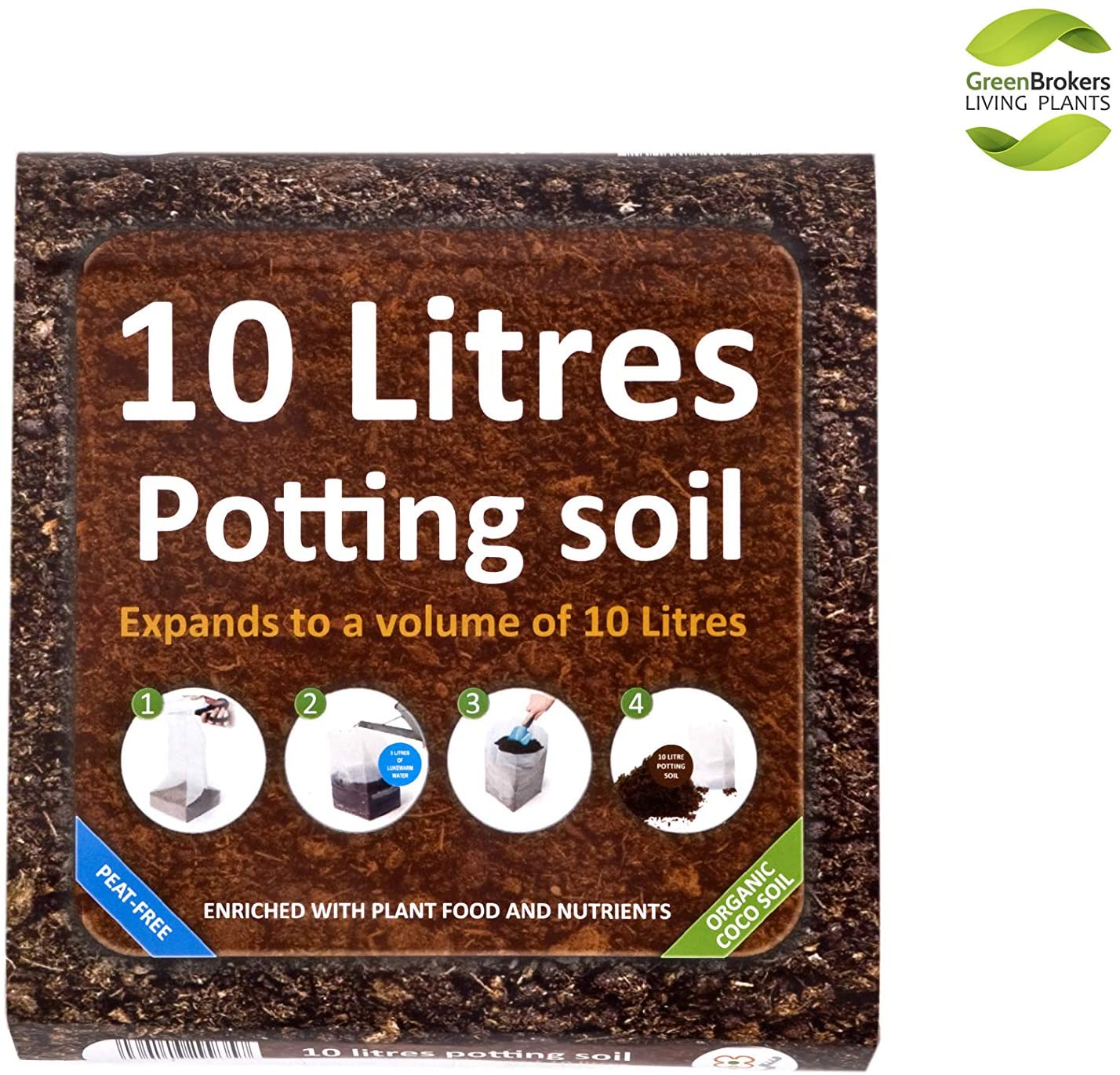 Organic All Purpose Potting Compost Enriched with Nutrients – Expands ...