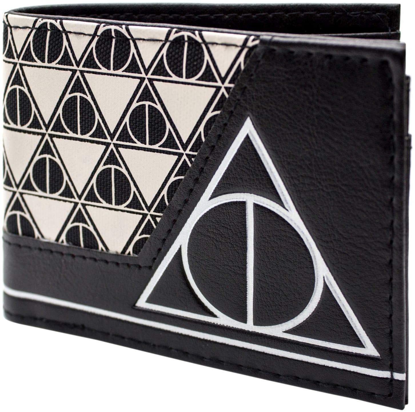 Harry Potter Deathly Hallows Multicoloured ID & Card Bi-Fold Wallet ...