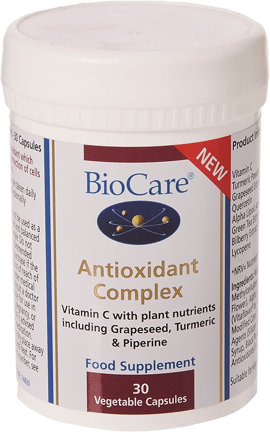 BioCare Antioxidant Complex Vegetable Capsules, Pack of 30 – BigaMart
