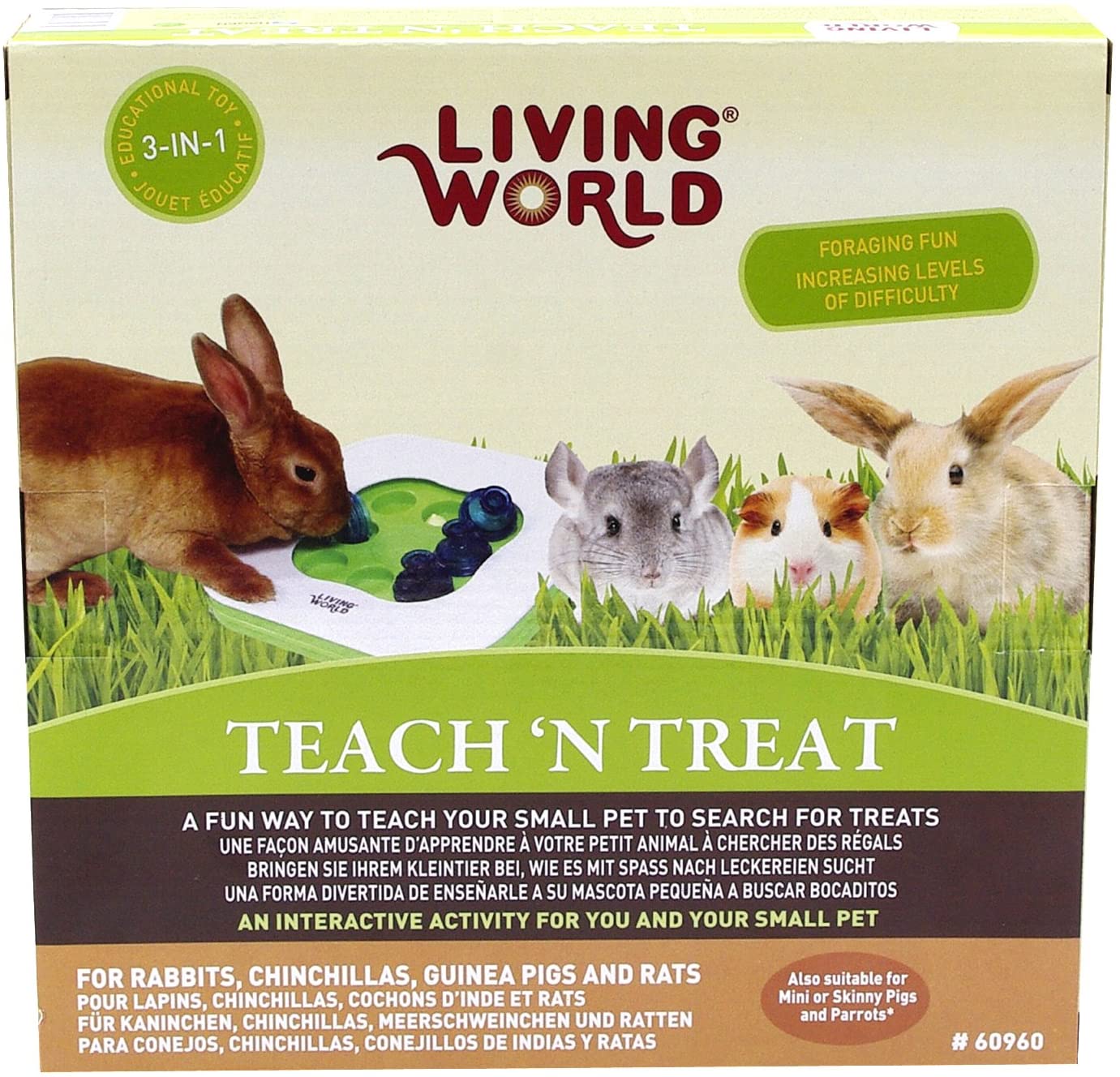 Living World 3-in-1 Teach-n-Treat Interactive Toy – BigaMart