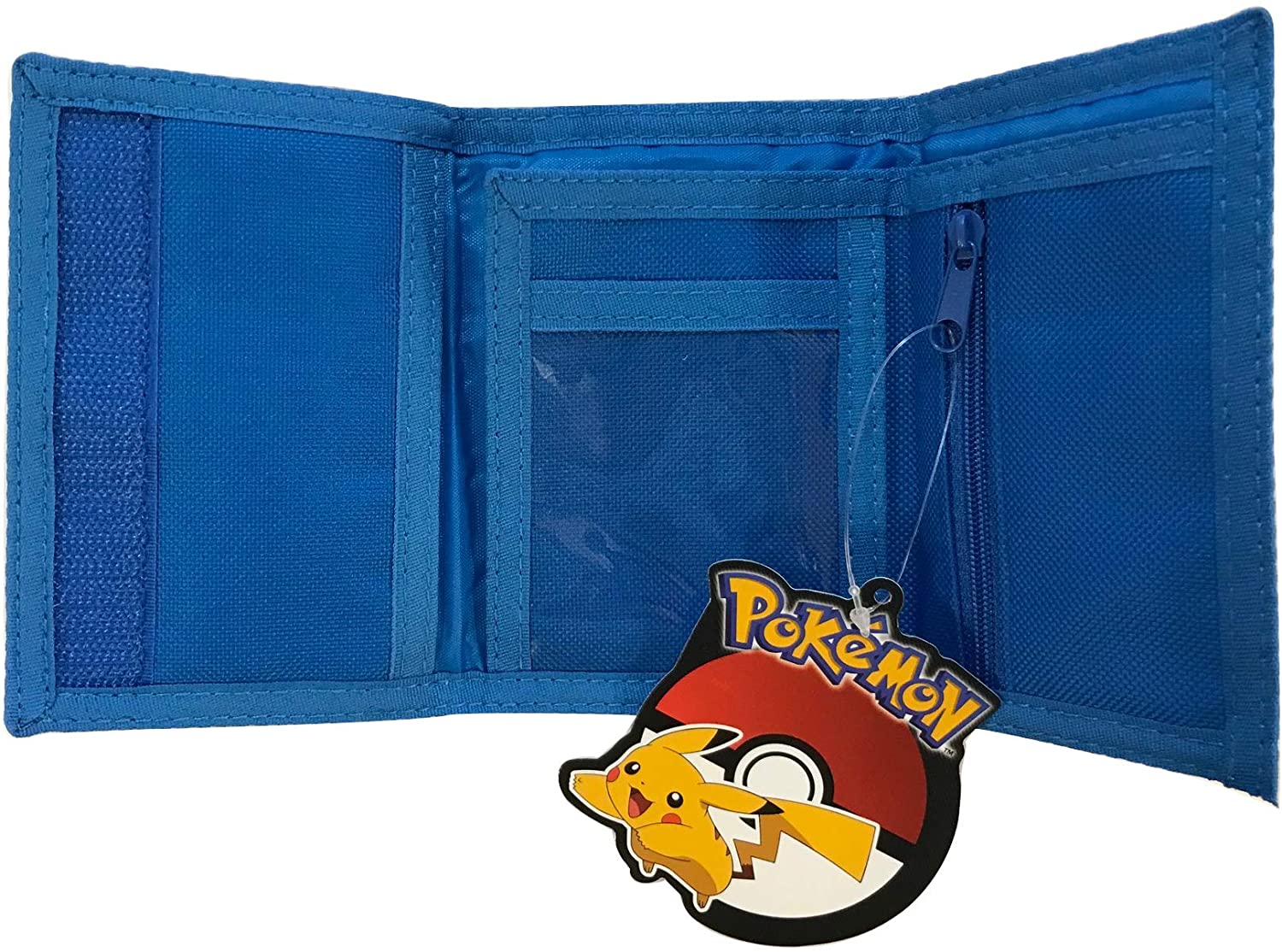 Pokemon Pikachu – Lightning Strike! – Coin & Card Tri-Fold Wallet ...