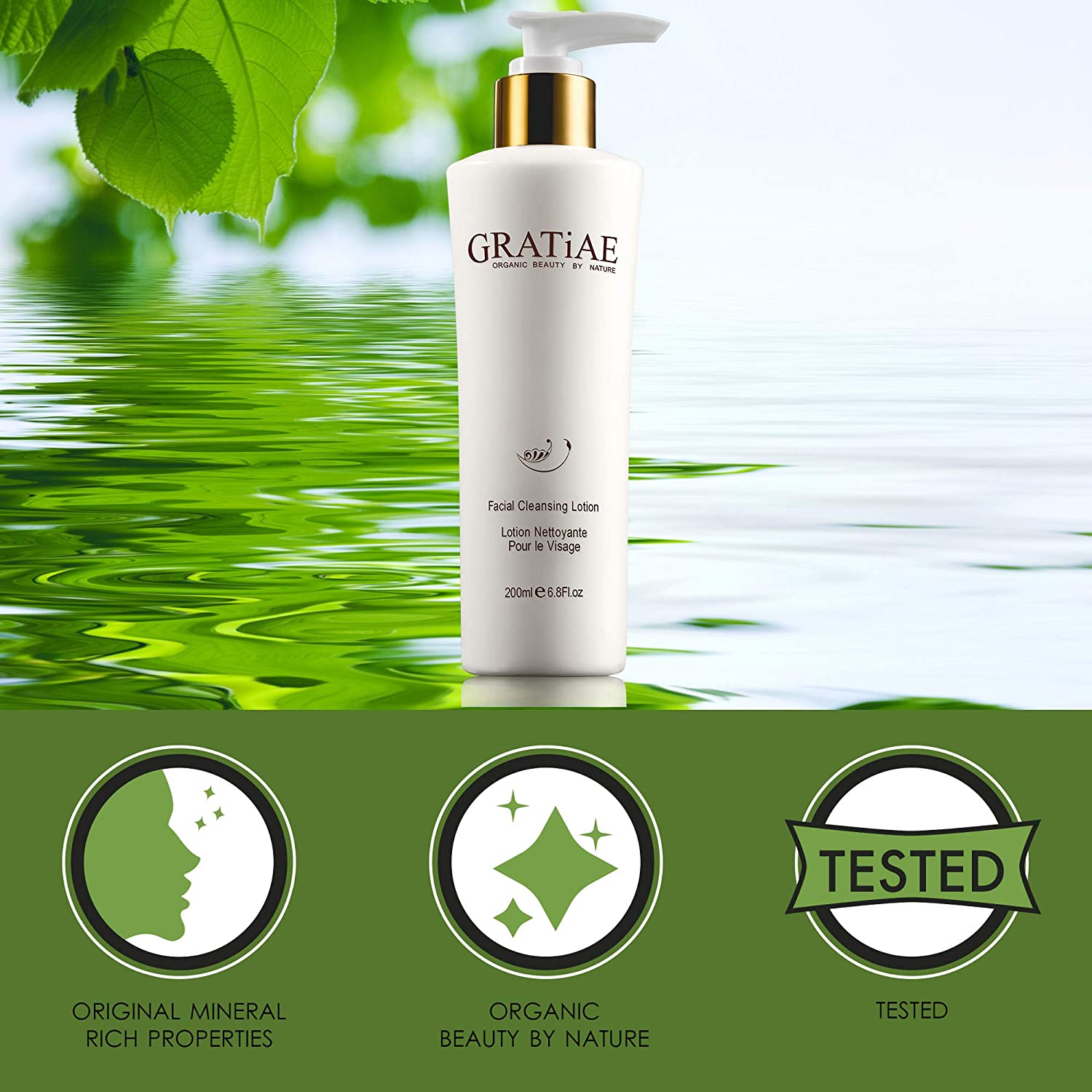 Gratiae Organic Beauty By Nature Facial Milk Cleansing Lotion – BigaMart
