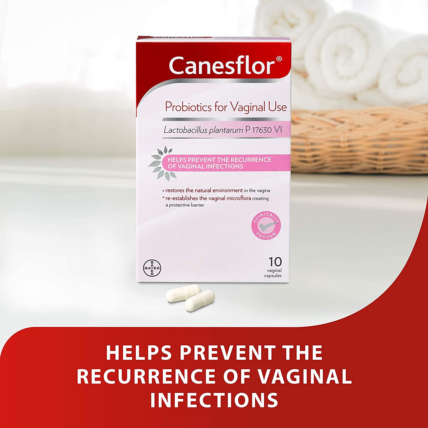 Canesflor Vaginal Probiotics | Helps Prevent Recurrence of Vaginal ...