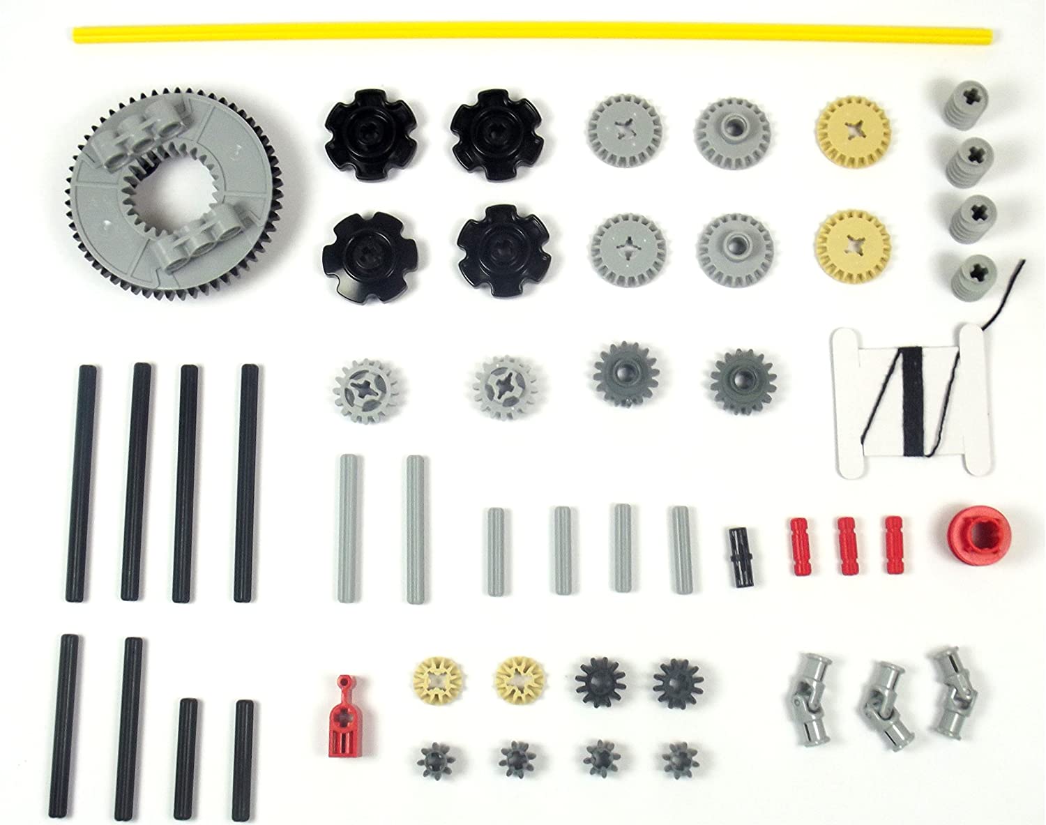 LEGO Technic 52 Piece Gear Wheel and Axle Set Supplied as shown (See ...
