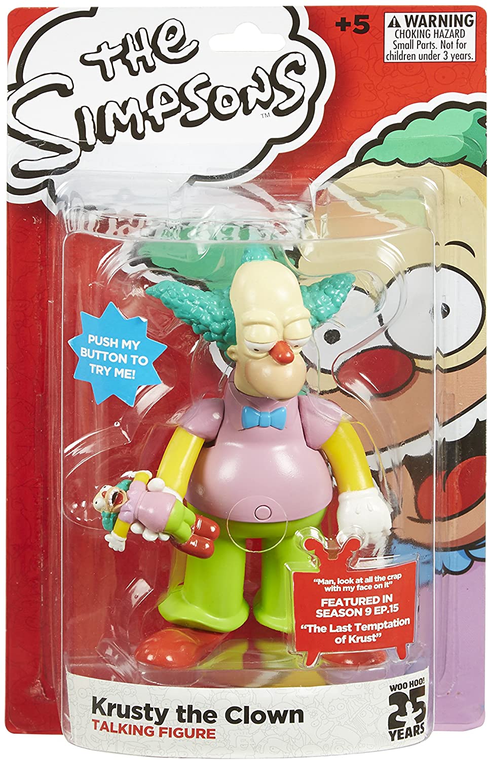 The Simpsons Krusty Figure with Sound – BigaMart