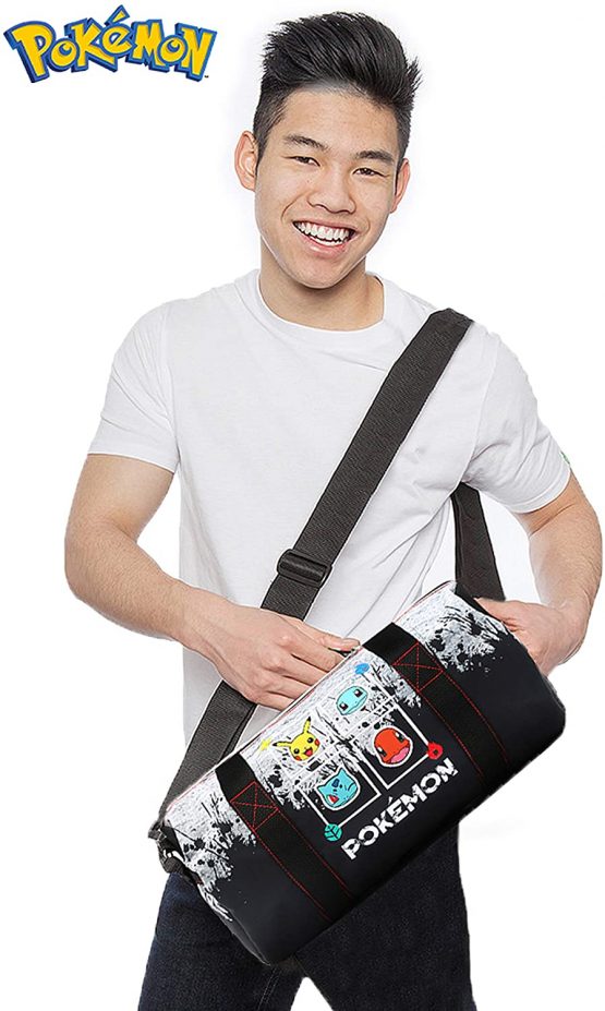 Pokemon Gym Bag for Boys, Duffle Bag For Sports & School PE, Pikachu ...