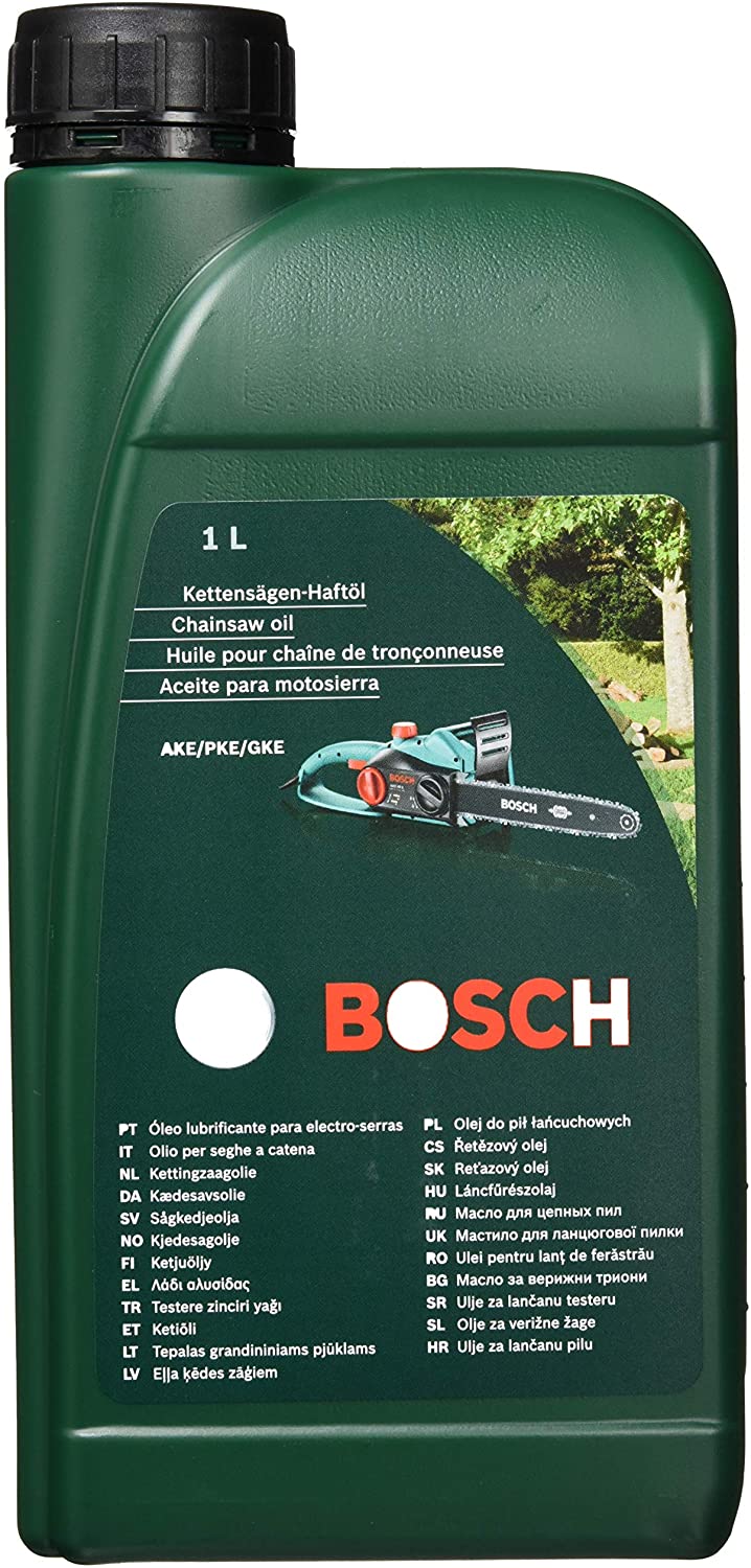 Bosch 2607000181 Chainsaw Oil for Bosch AKE Chainsaws, Biodegradable, 1 ...