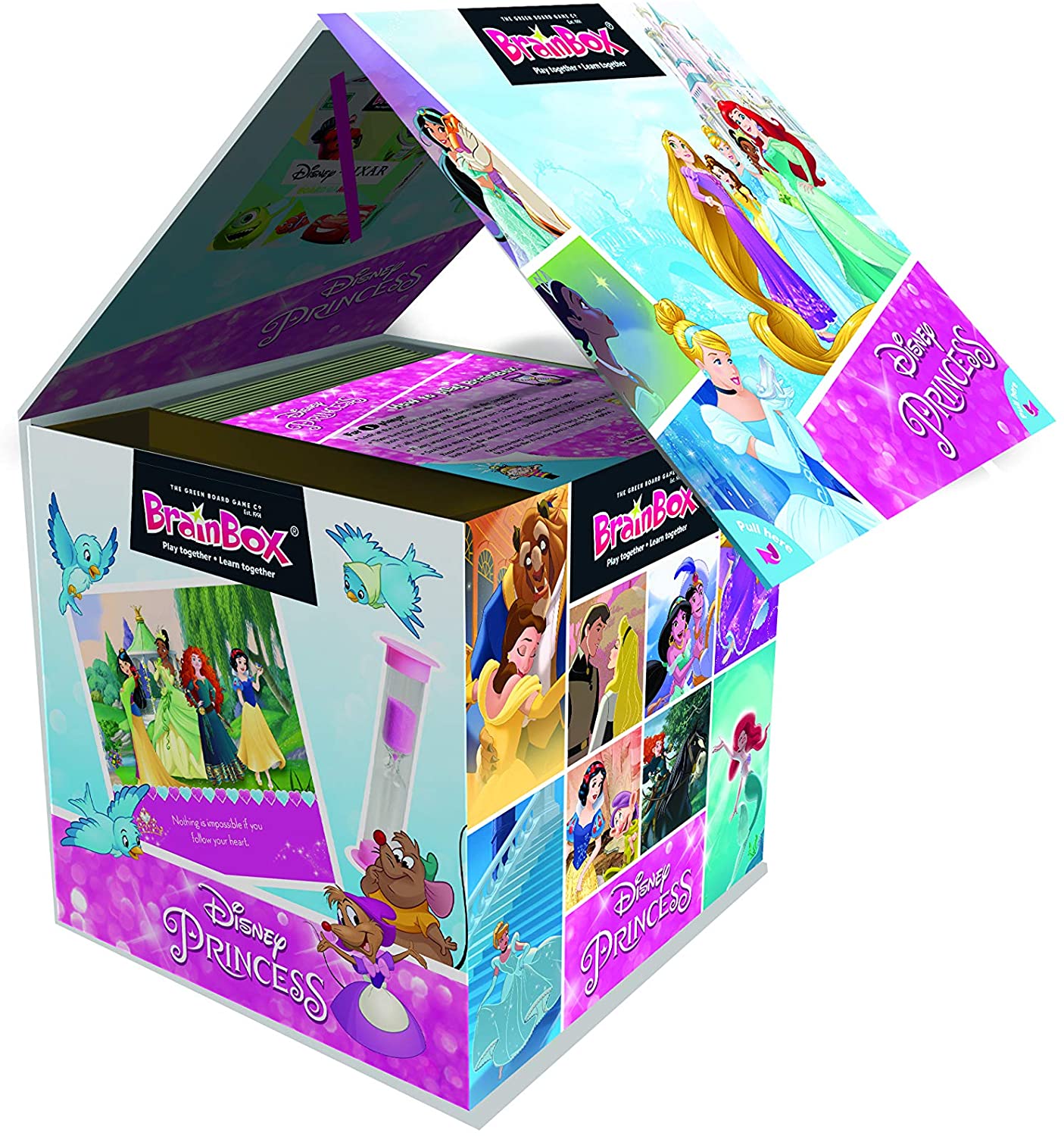 Brainbox Games GRE91032 BrainBox Disney Princess, Mixed Colours – BigaMart