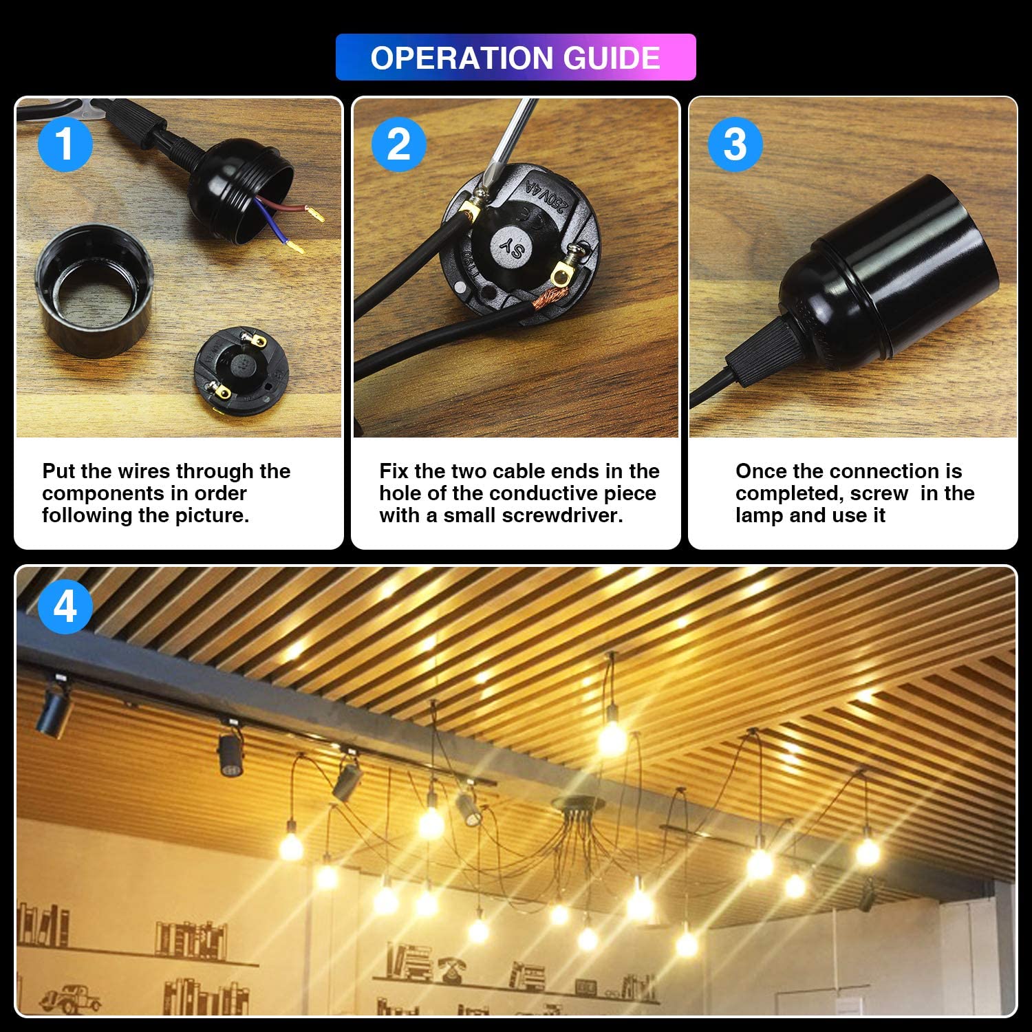 E27 Lamp Holder, E27 Screw Lamp Holder, E27 Bulb Holder, Bakelite Bulb ...