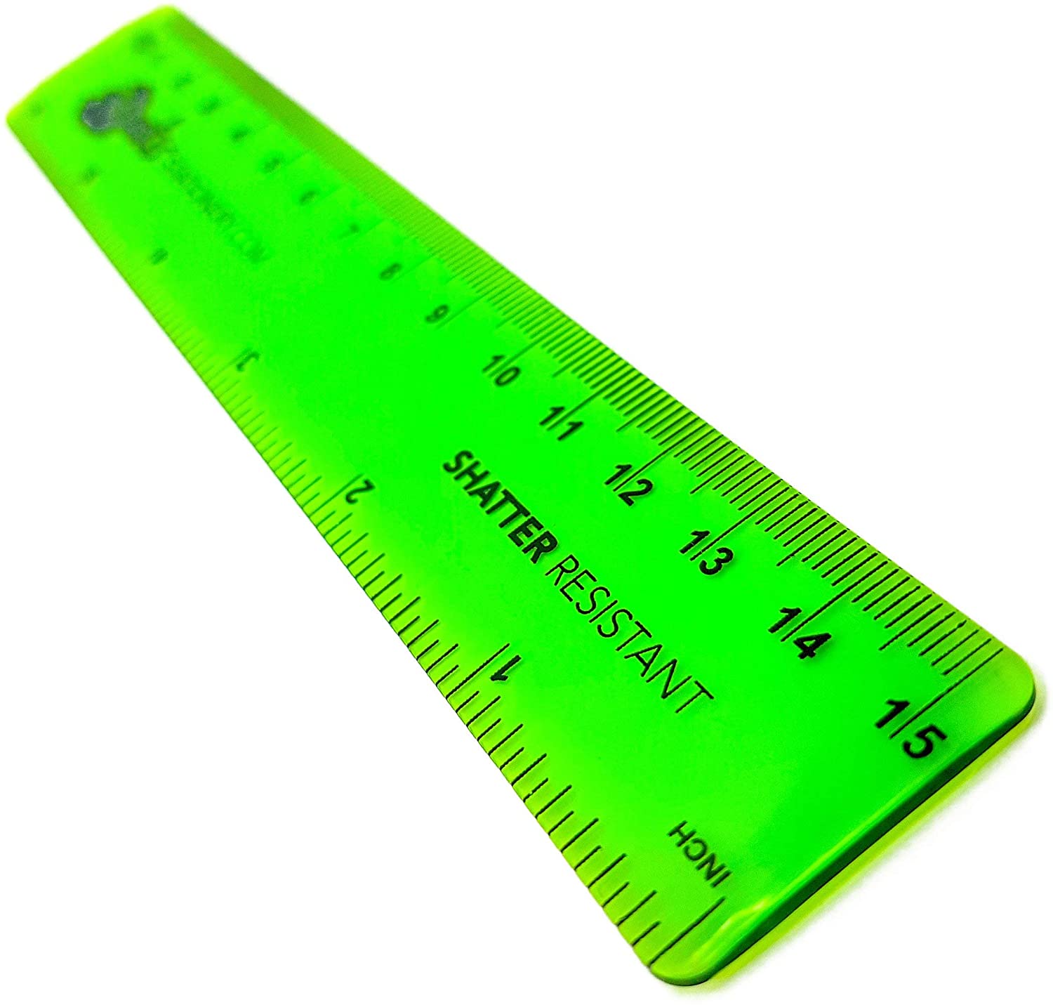 Fat Belly Fish – 6 Inch / 15cm Transparent Coloured Rulers – Shatter ...