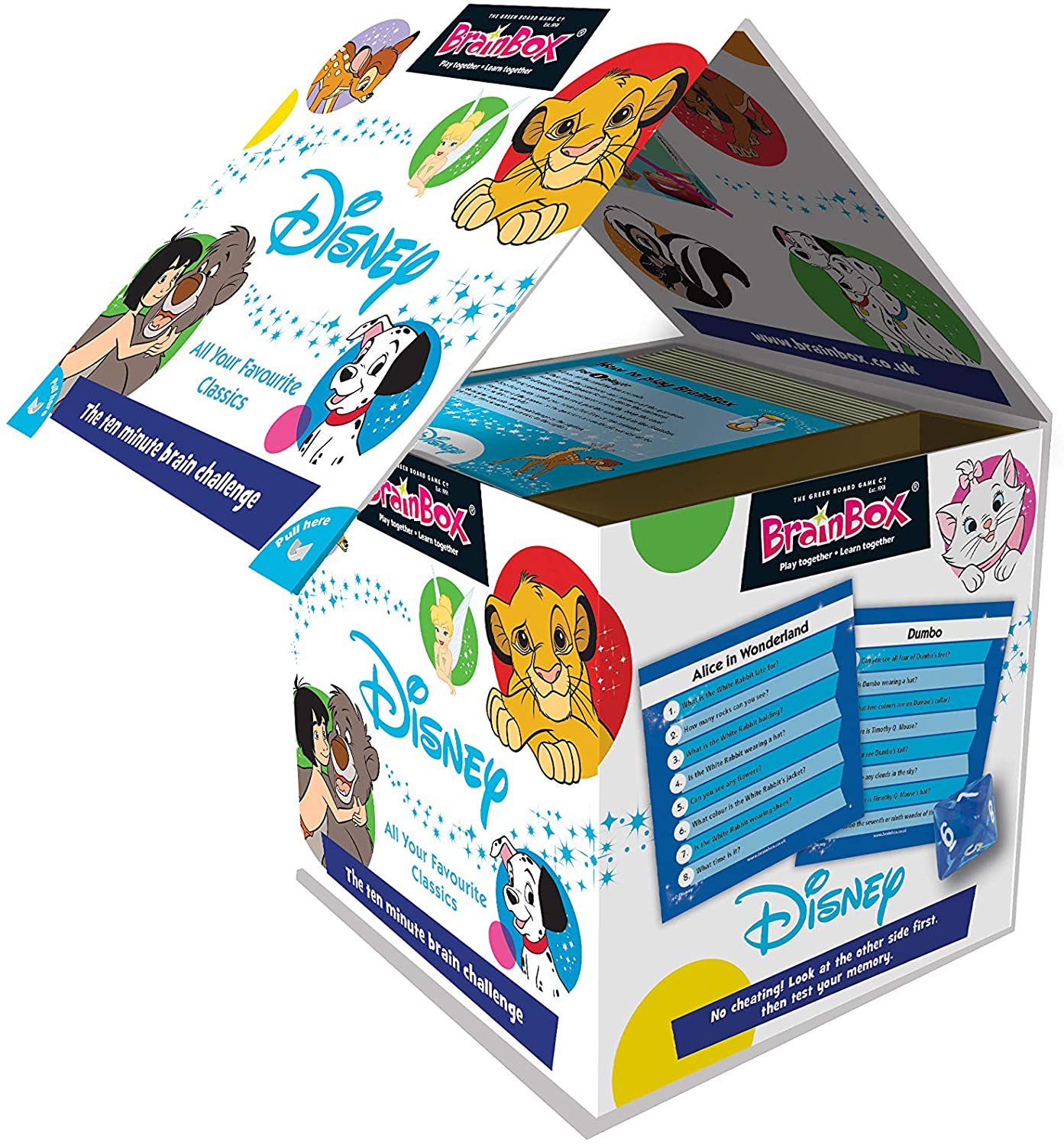 Brainbox Games GRE91034 BrainBox Disney Favourite Classics, Mixed ...