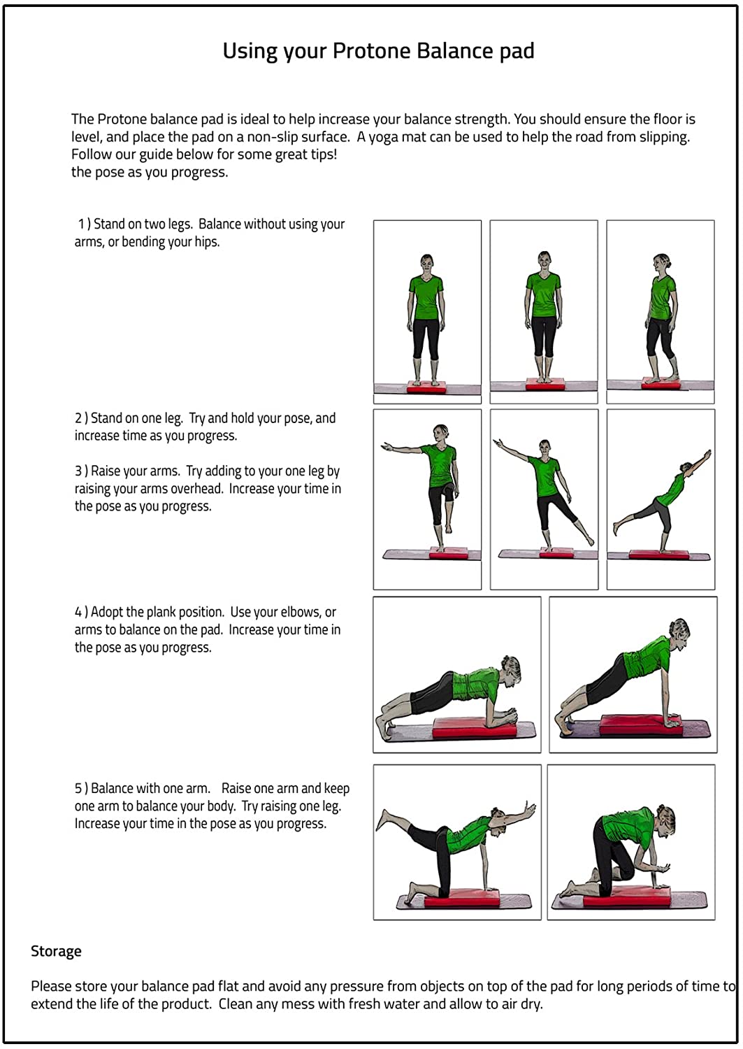 PROTONE Balance pad – Mobility, Stability, Rehab, Reaction ...