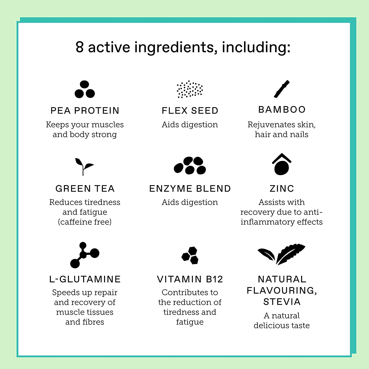 Misfits Vegan Protein Powder – Stay Strong Vanilla (10 x 25g Sachets ...