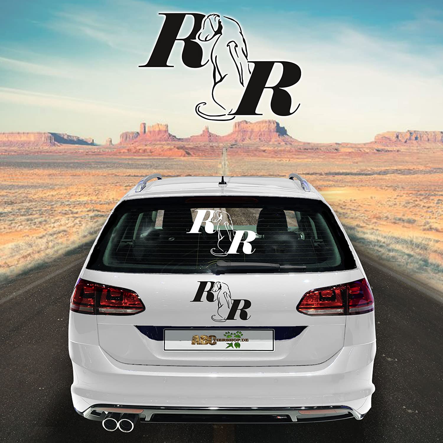 Generic Car Sticker Rhodesian Ridgeback M3 Sticker for Car Sticker Dog ...