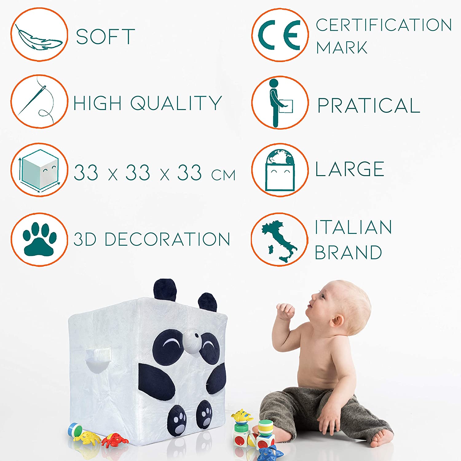 Antiope Design Panda Storage Box – BigaMart