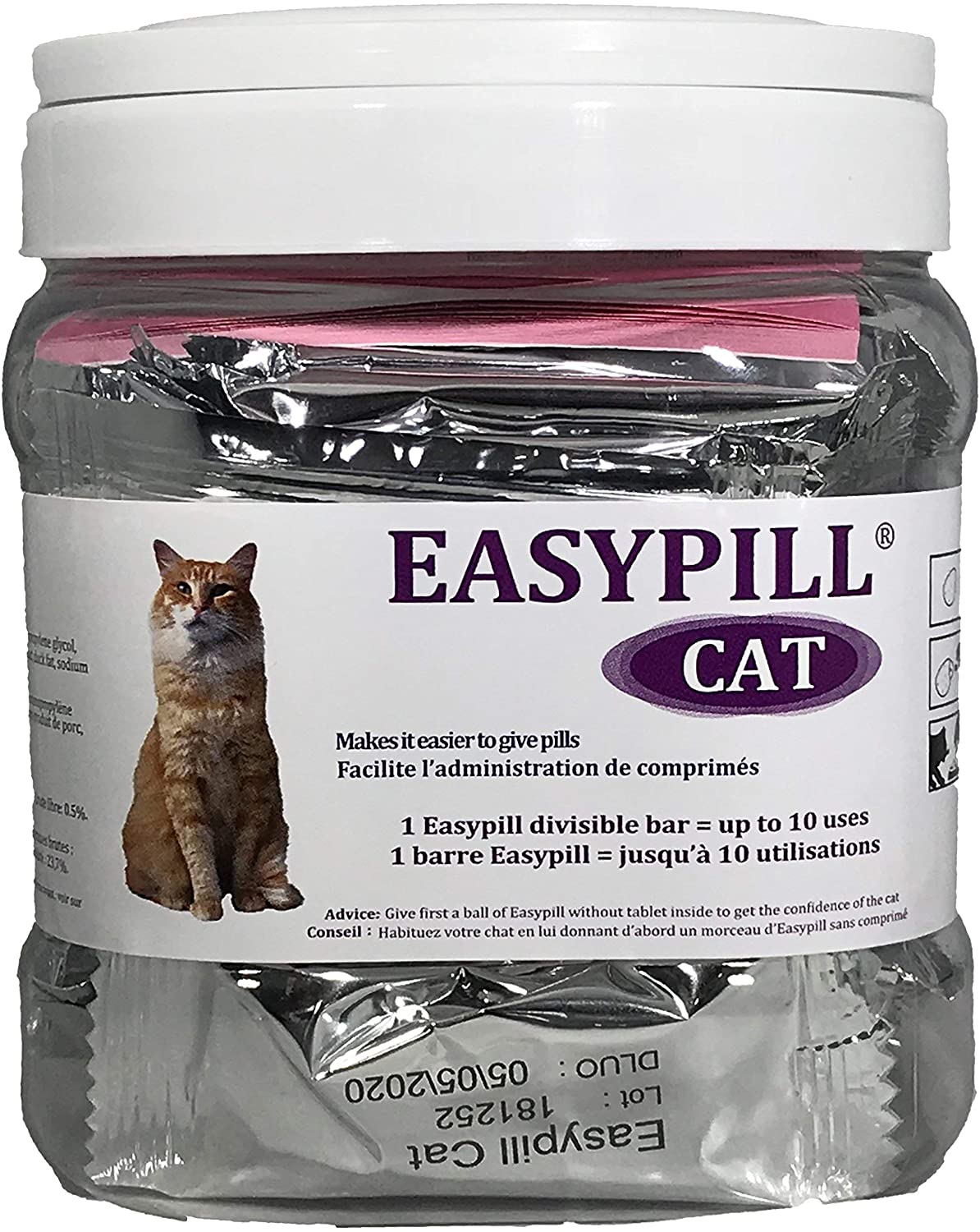 Easypill Cat Putty – 4 X 10 Gram Individually Wrapped Pill Pockets For ...