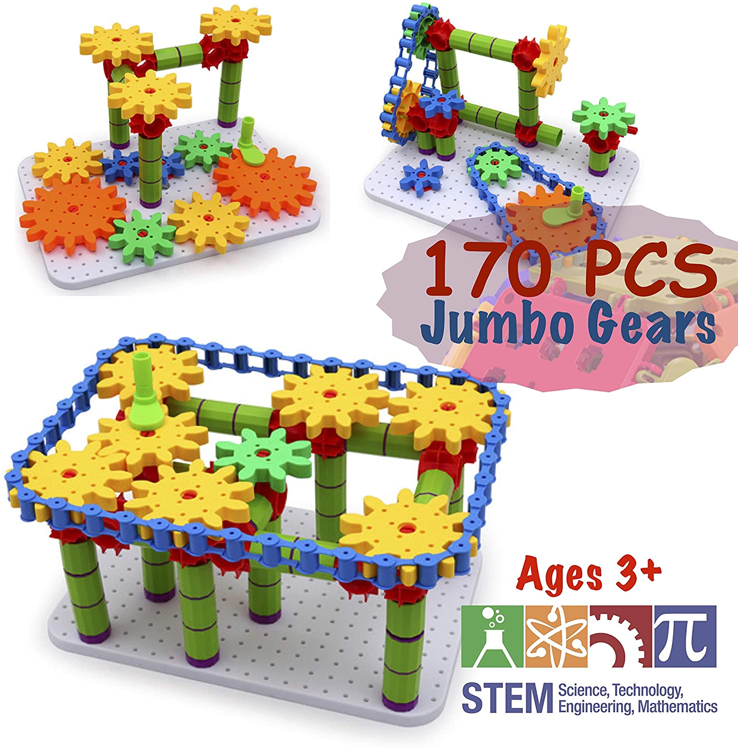 TechMagne – Jumbo Gears Set For STEM Learning | Kids Educational STEM ...