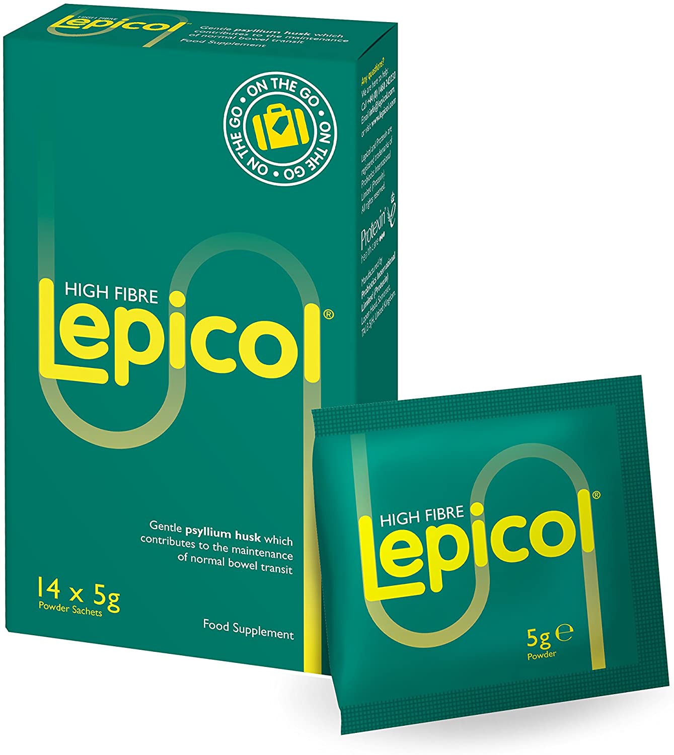 Lepicol High Fibre Psyllium Husk Sachets, 70 g – BigaMart