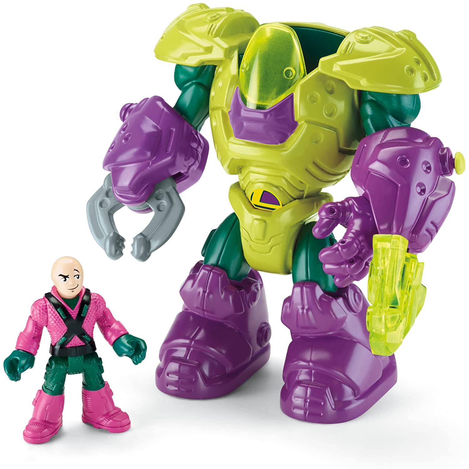 Fisher-Price X7653 Imaginext DC Super Friends Lex Luthor Mech Suit ...