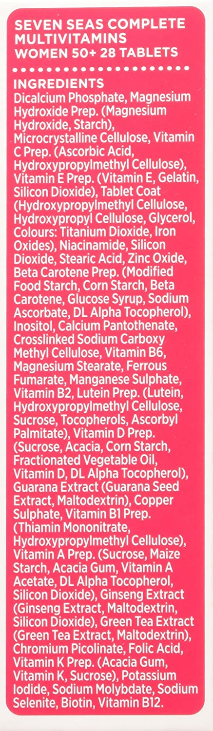 Seven Seas Complete Multivitamins Women 50+ 28 Tablets – BigaMart