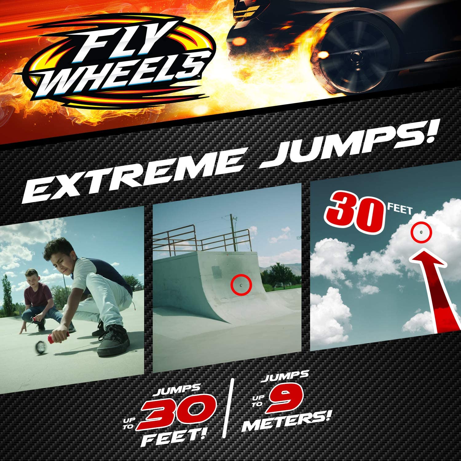 Fly Wheels Launcher + 2 Rip it up to 320 Scale MPH, Fast Speed, Amazing ...