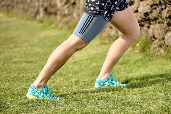 Thigh support sleeve by Kedley | Elastic compression band ideal for ...