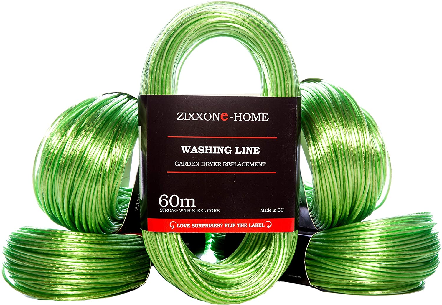 ZIXXONE-HOME Washing Line 60m Clothes Line Replacement Washing Line ...